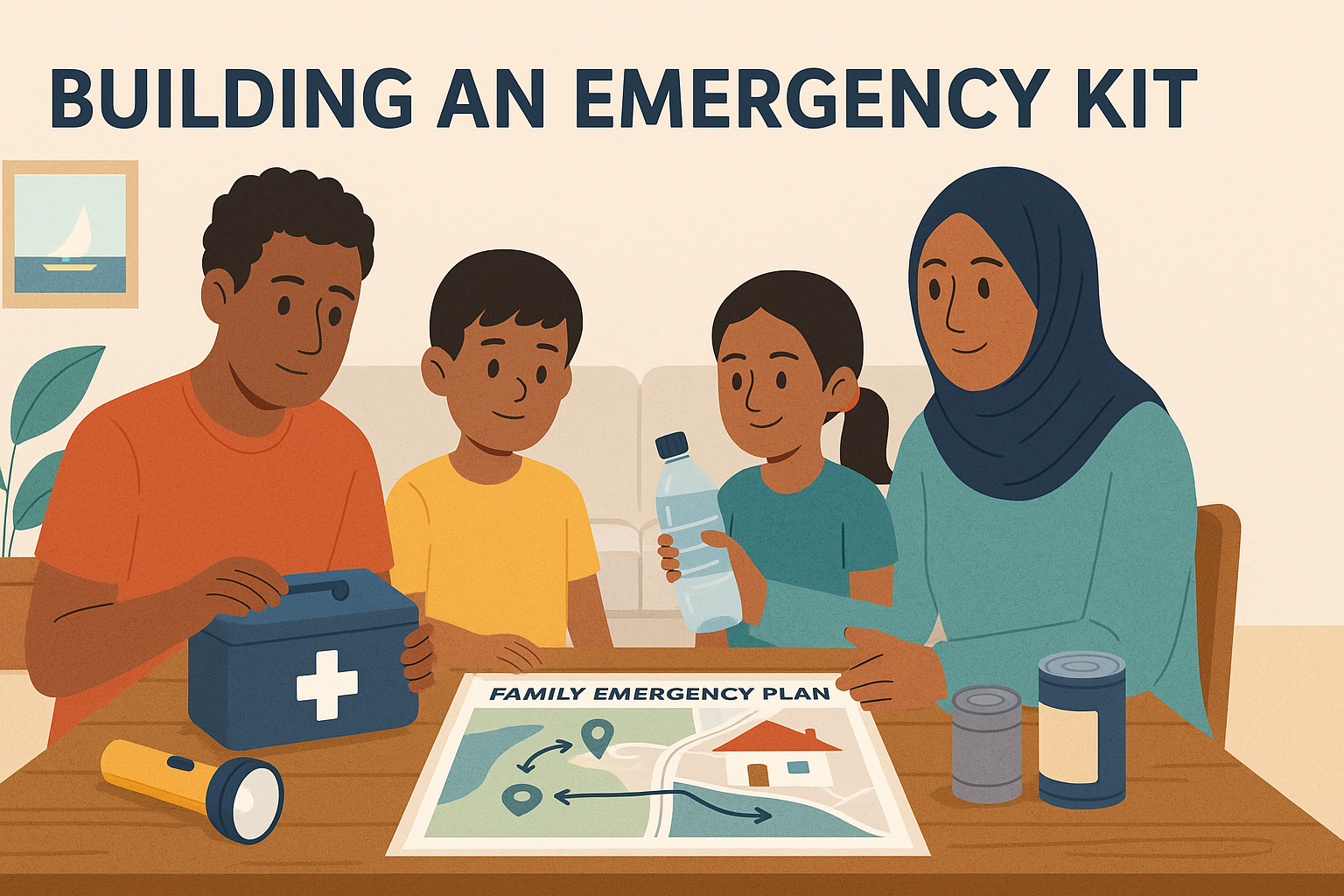 Build an Emergency Kit | Hushiyaaru