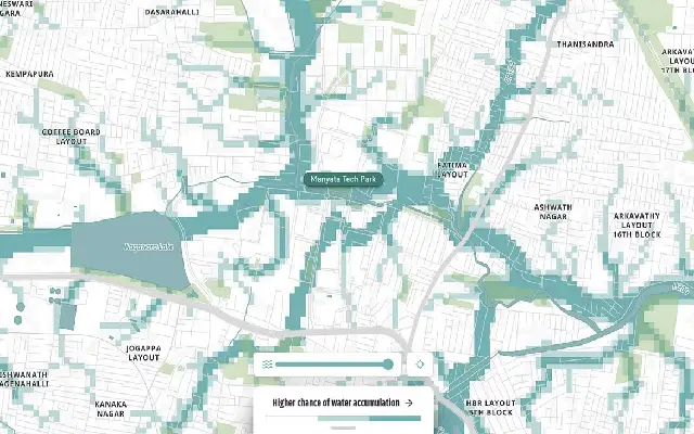Bengaluru Duo Creates Interactive Flood Risk Map | News Karnataka