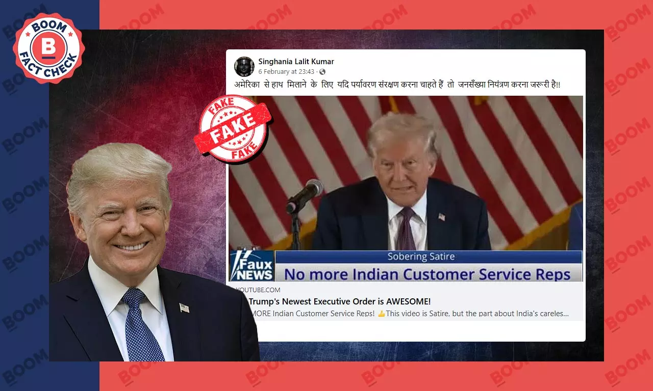Viral Video of Trump Making Derogatory Remarks About Indians Is Fake ...
