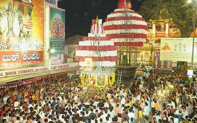 "Thousands Gather for Grand Mangaluru Rathotsava at Sri Venkataramana ...