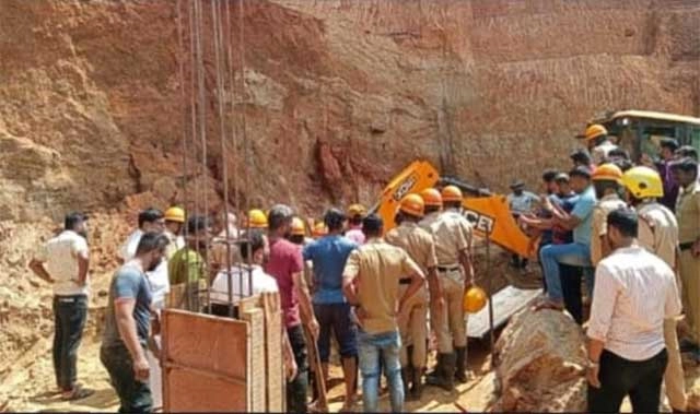 Falling wall kills laborer when constructing well ring | News Karnataka