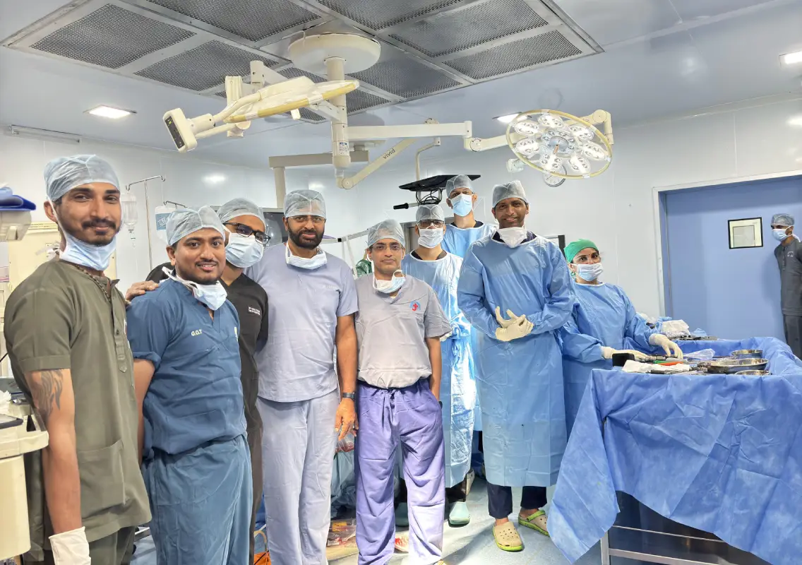 AJ Hospital performs unique arthroscopic bone block surgery for ...