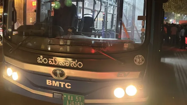BMTC bus collision kills two on Old Airport Road, sparks safety ...