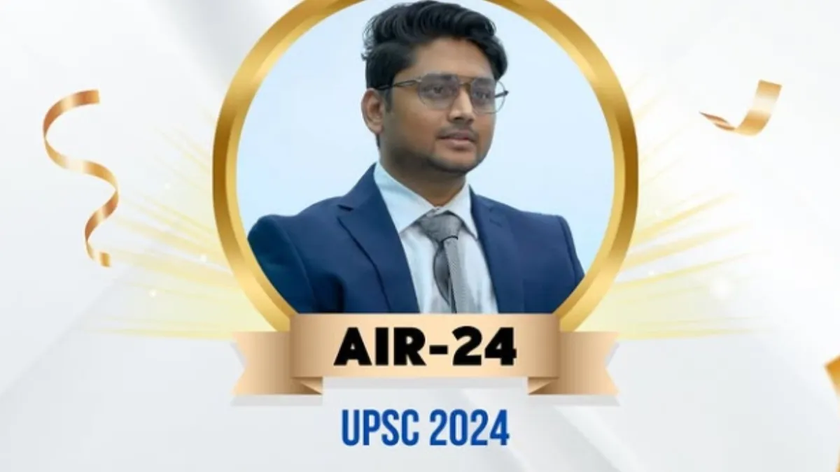 Dr R Rangamanju tops Karnataka in UPSC 2024 with AIR 24 on sixth attempt | News Karnataka