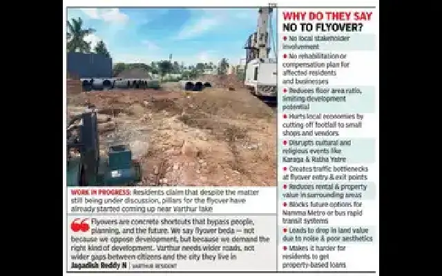 Flyover or Metro? Varthur Residents Push Back Against Rs 190-Crore Project | News Karnataka