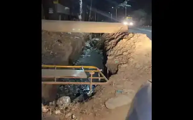 Unscientific White-Topping Work Triggers Accidents | News Karnataka