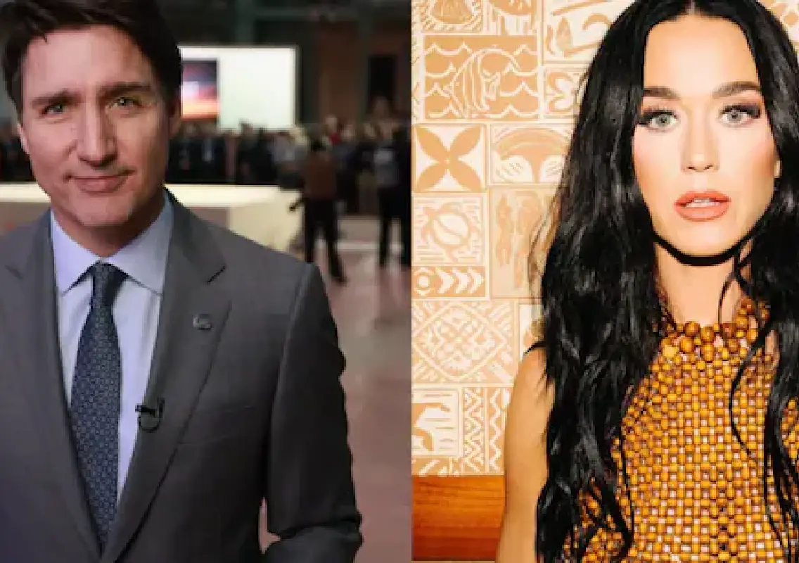 Katy Perry and Justin Trudeau spotted together on yacht off Santa ...