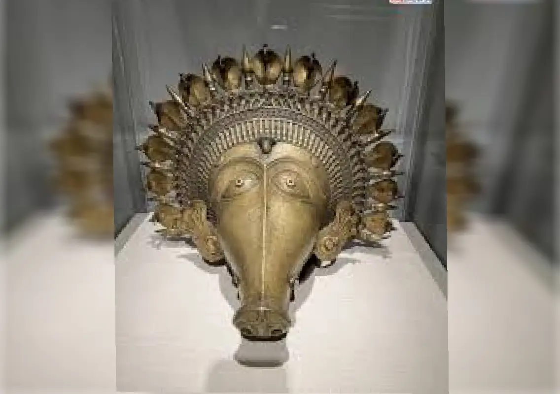 Panjurli Muga mask from Tulu Nadu finds pride of place in Washington ...