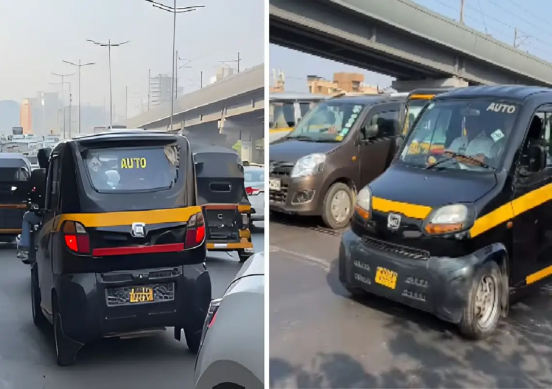 Bajaj Qute modified as autorickshaw turns heads on Mumbai roads | News ...