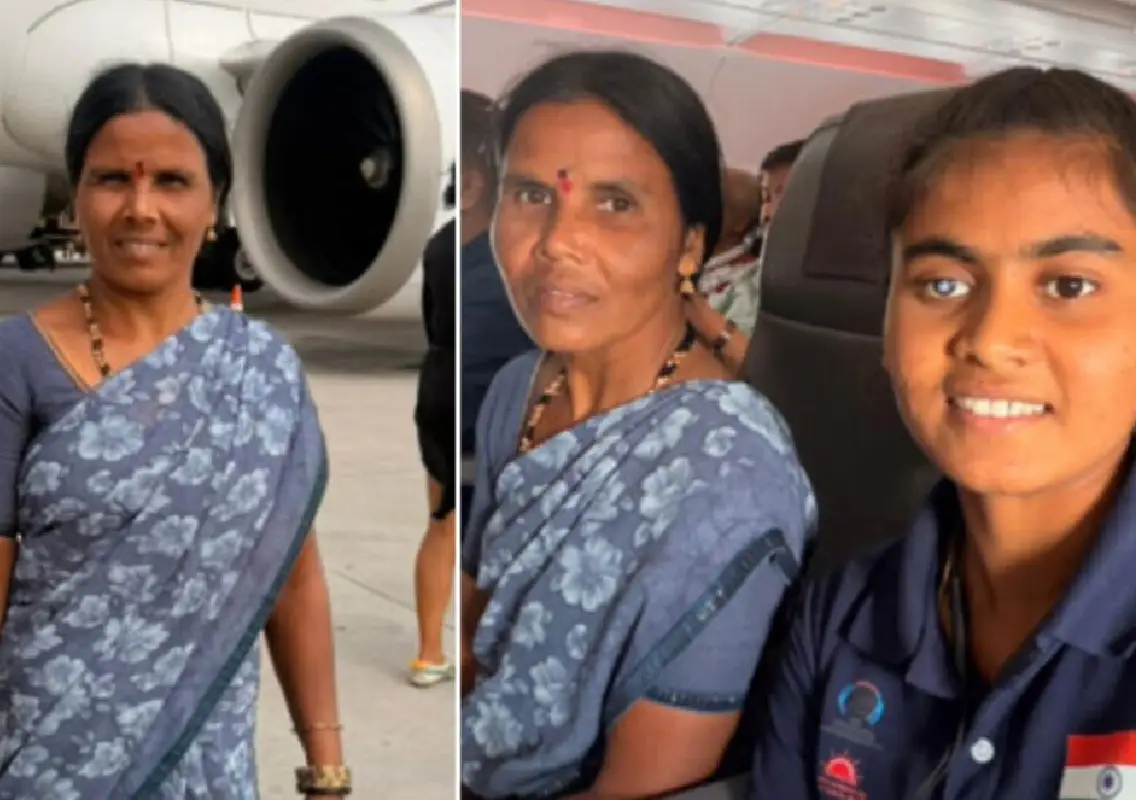 Blind cricket champion Deepika TC gives her mother first flight | News ...