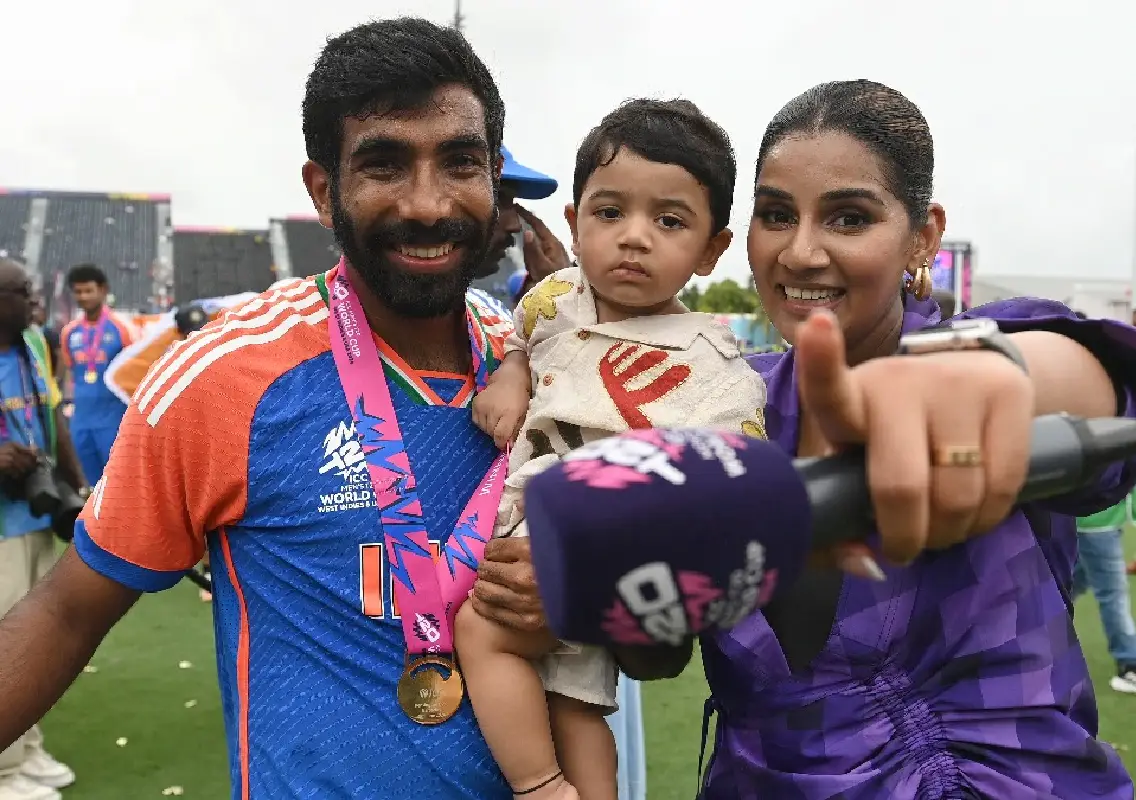 Bumrah’s son Angad steals the spotlight during net session | News Karnataka