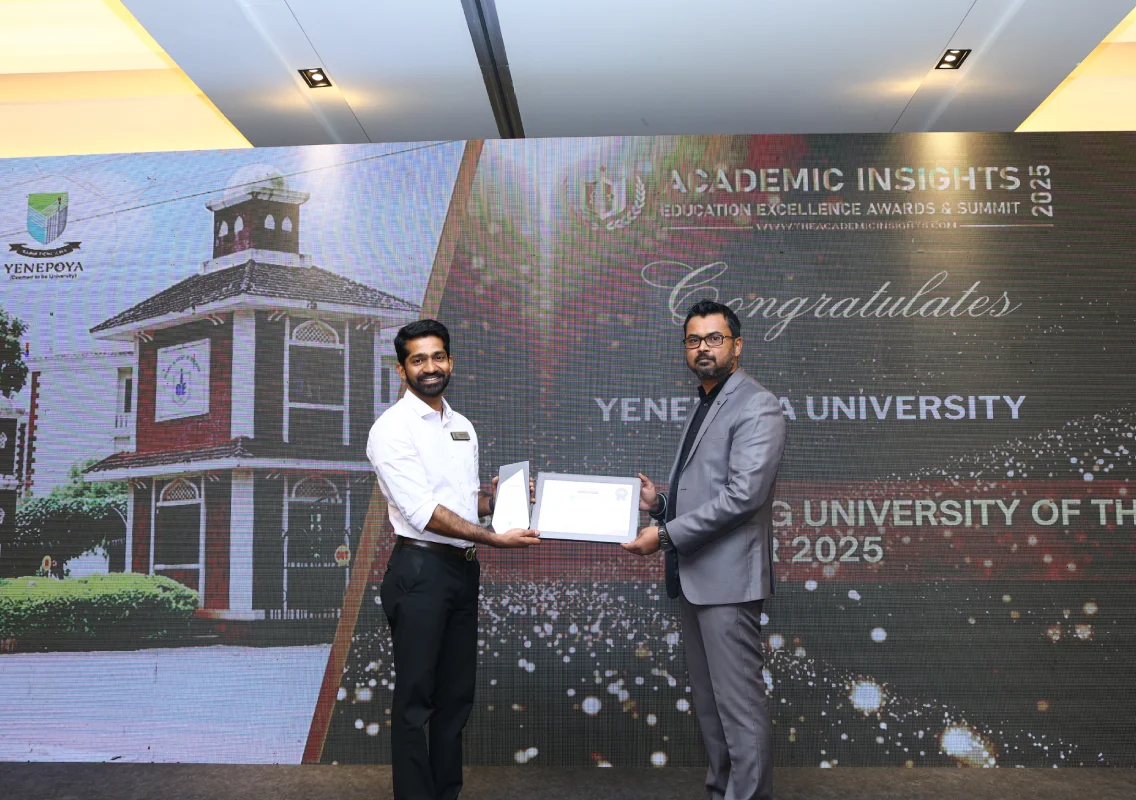 Yenepoya University named Outstanding University of the Year 2025 ...